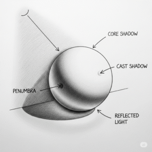 Luz e Sombra – Como Criar Volume e Profundidade no Desenho